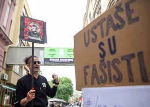 Hırvatistan'da 'gamalı haç' alarmı